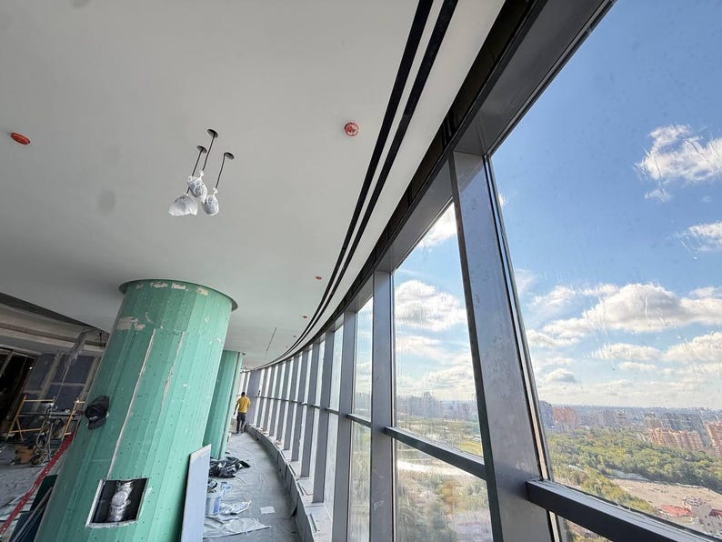 Custom Curved Linear Diffuser: Modern HVAC Air Vent Cover - Etsy