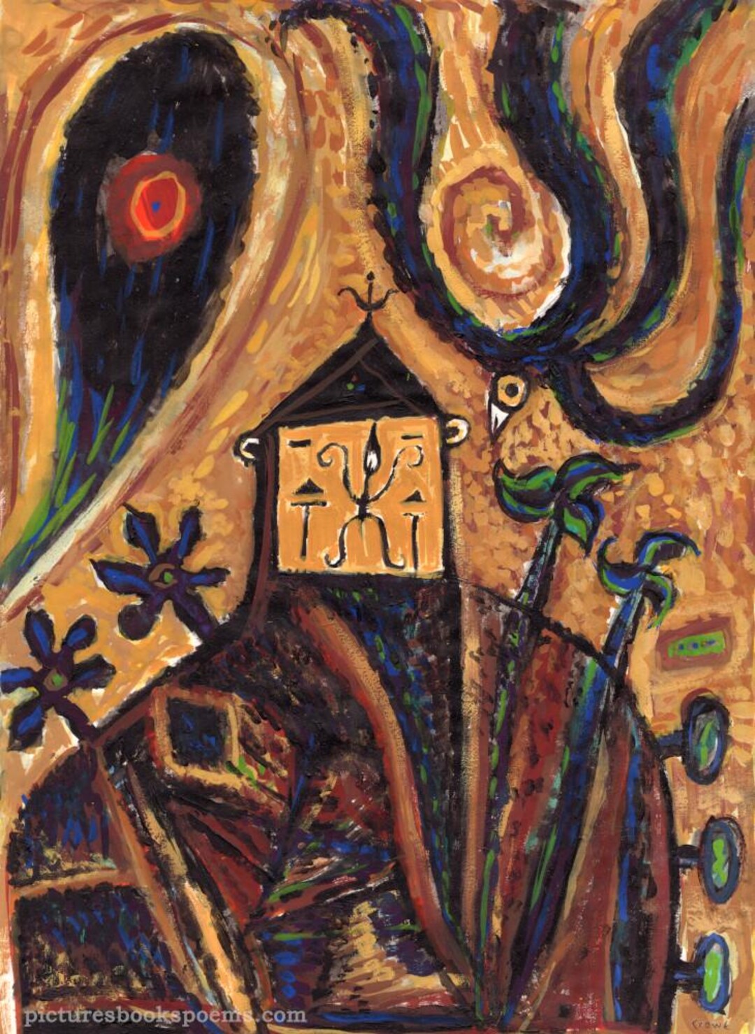 Limited Edition Fine Art Print of "the Visitation" by Richard Crowe ...