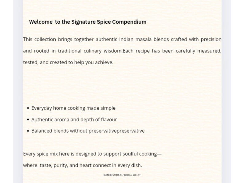 Masala on Your Fingertips – Indian Masala Recipe Book PDF | Homemade ...