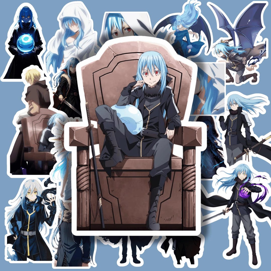 Rimuru Tempest Stickers Pack | That Time I Got Reincarnated as a Slime ...
