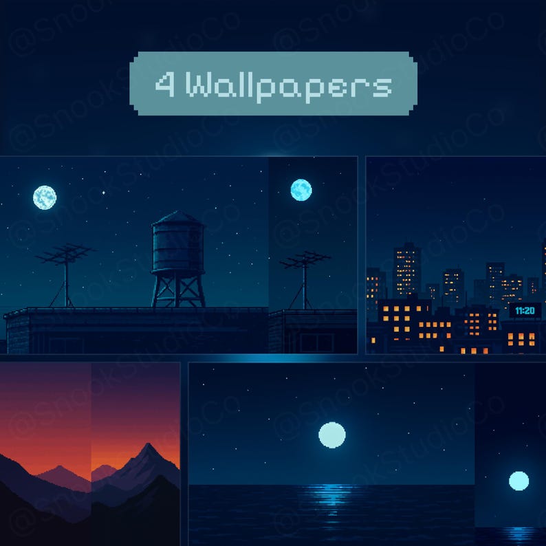 Pixel Retro 8 Bit Ios Theme Bundle: App Icons, Widgets, Wallpapers ...