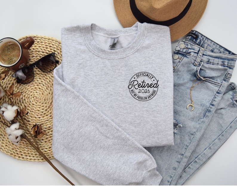 Officially Retired 2026, Funny Retirement Gift - Etsy