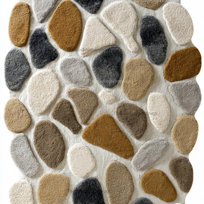 River Rock Rug - Etsy