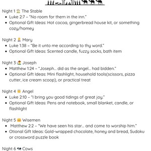 12 Days of Christmas Nativity Pack — Printable Cards, Gift Ideas ...