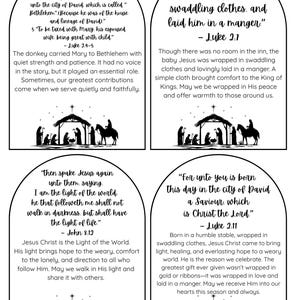 12 Days of Christmas Nativity Pack — Printable Cards, Gift Ideas ...
