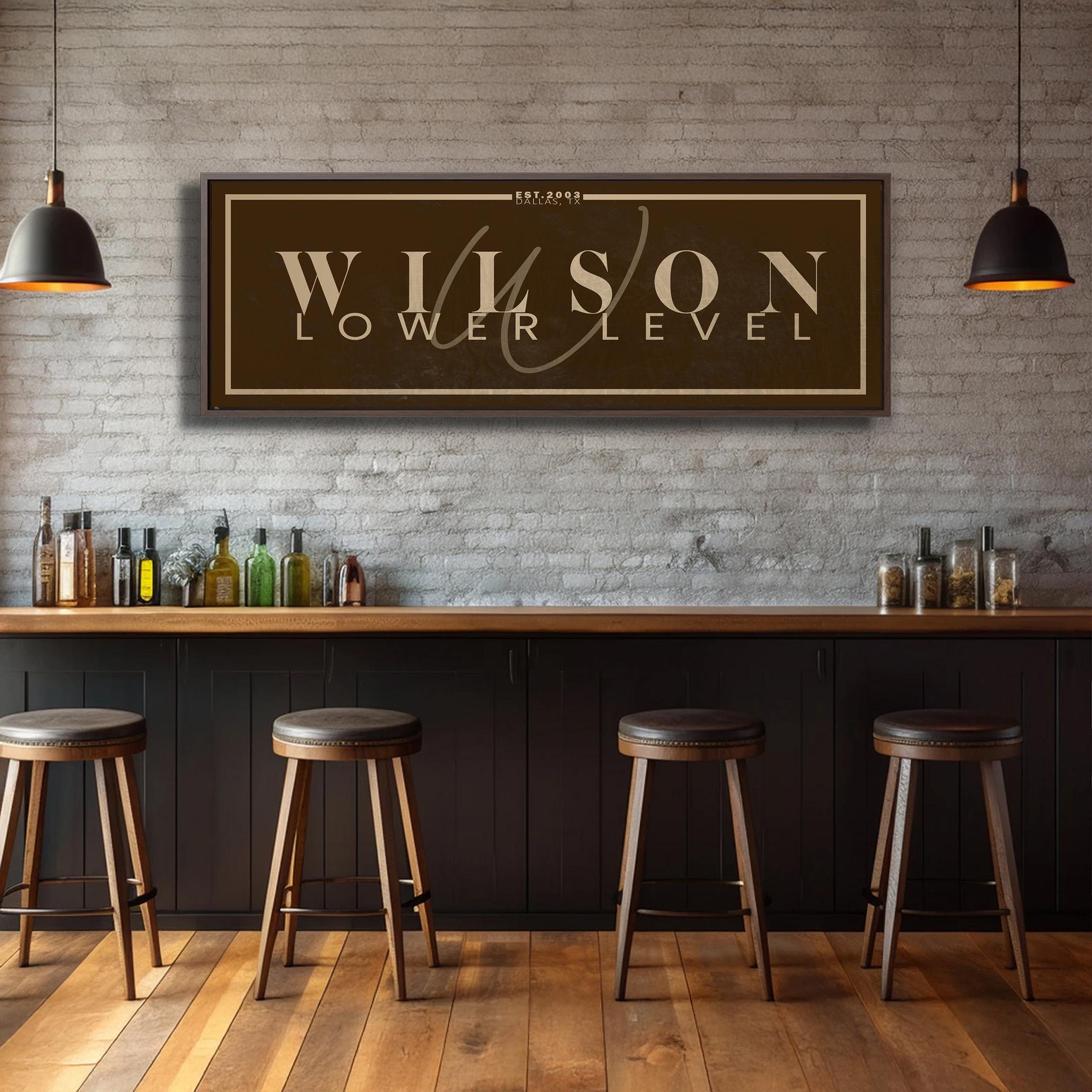 Bar Sign, Personalized Bourbon Bar Sign, Home Bar Design, Custom Bar ...