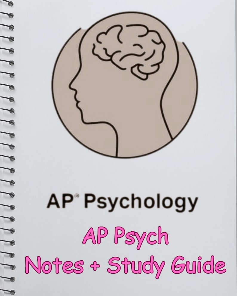 AP Psychology Handwritten Notes and Study Guide (2025–2026) | AP Psych ...