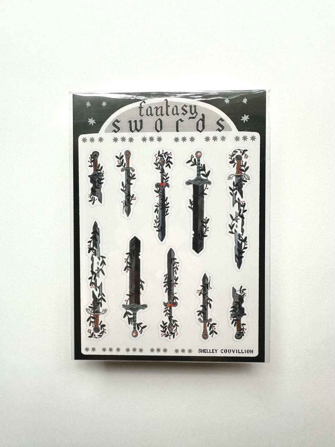 Fantasy Swords Sticker Sheet - Etsy