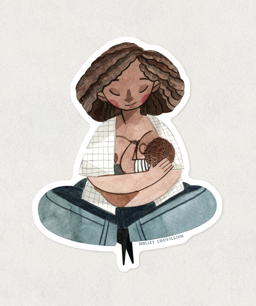 Breastfeeding Mom Sticker 2 - Celebrate Mom - Mothers Day Gift - Etsy