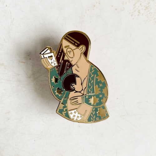 New Parent Kit Set of 6 Pin Badge Buttons - Etsy