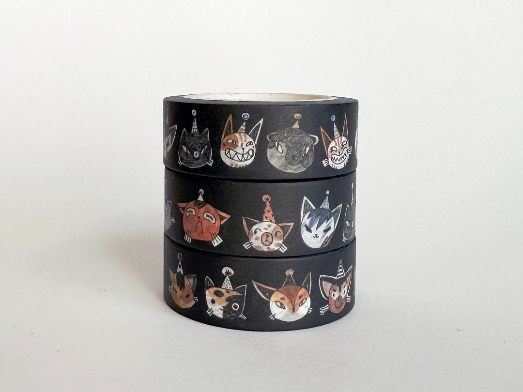 Party Cats Washi Tape, Calendaring Tape, Calendar Supplies, Back to ...