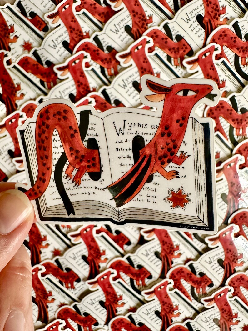 Book Wyrm - Book Worm - D&D - DND - Dungeons and Dragons - D20 - Geek ...