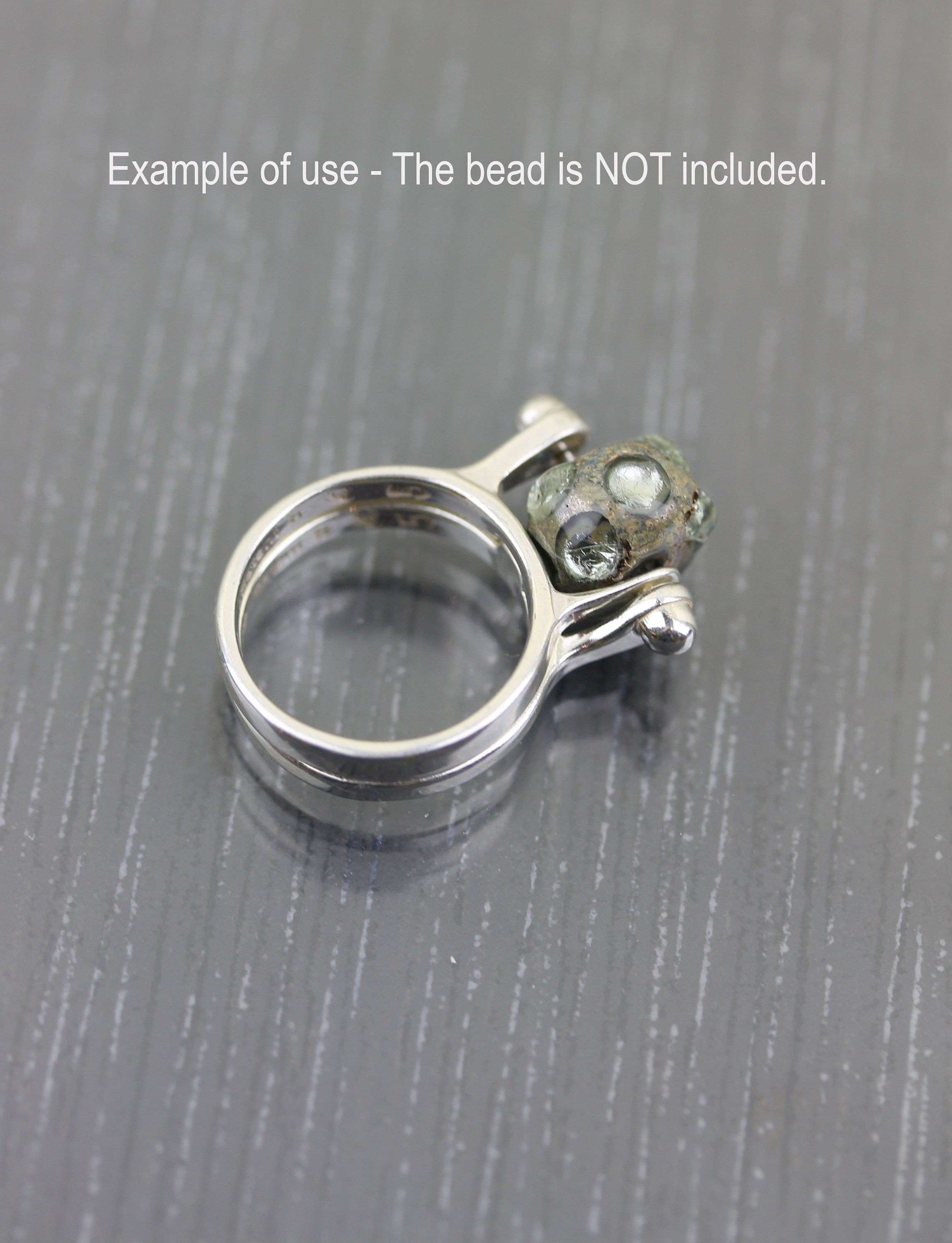 Small Burgard Studio Sterling Silver Interchangeable Ring. Destash ...