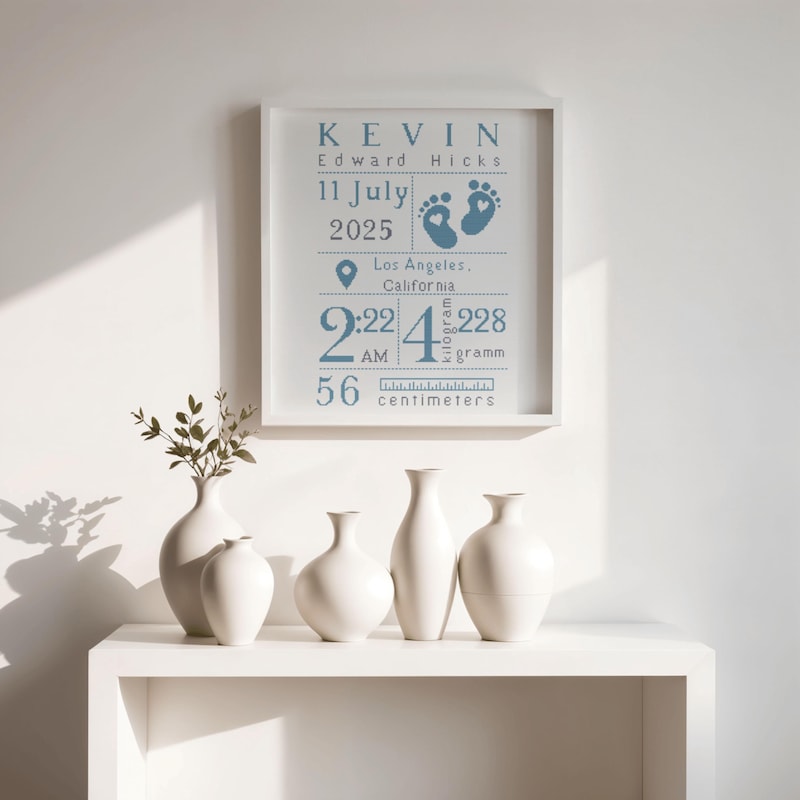 Baby Birth Facts - Etsy