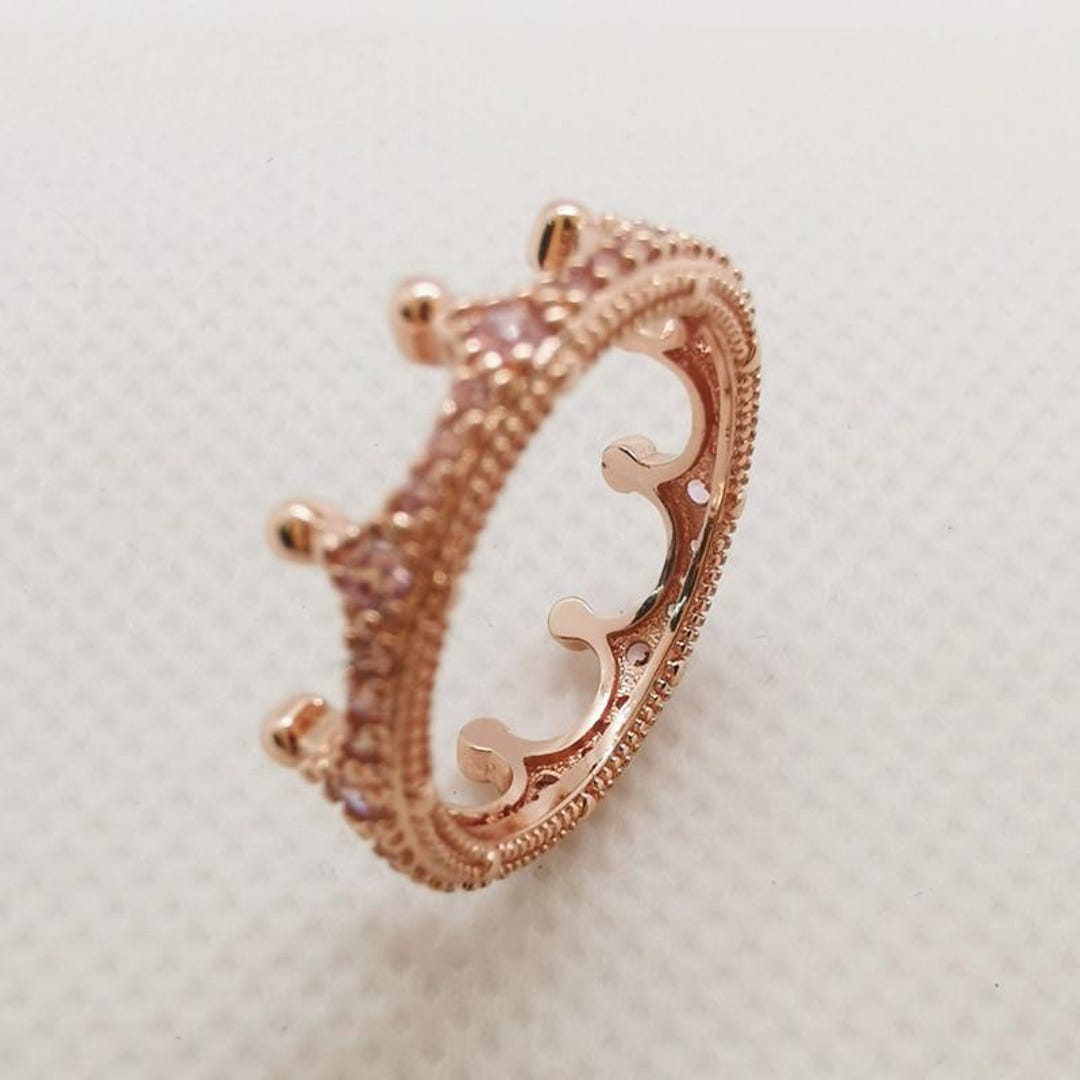 Pandora Enchanted Tiara Crown CZ Ring - Etsy