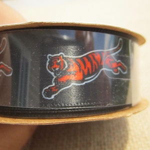 Cincinnati Bengals Ribbon 7/8" SATIN - Etsy