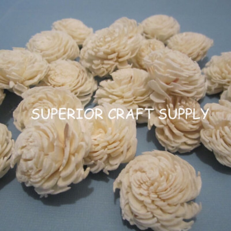 Tapioca Wood Flowers - Etsy