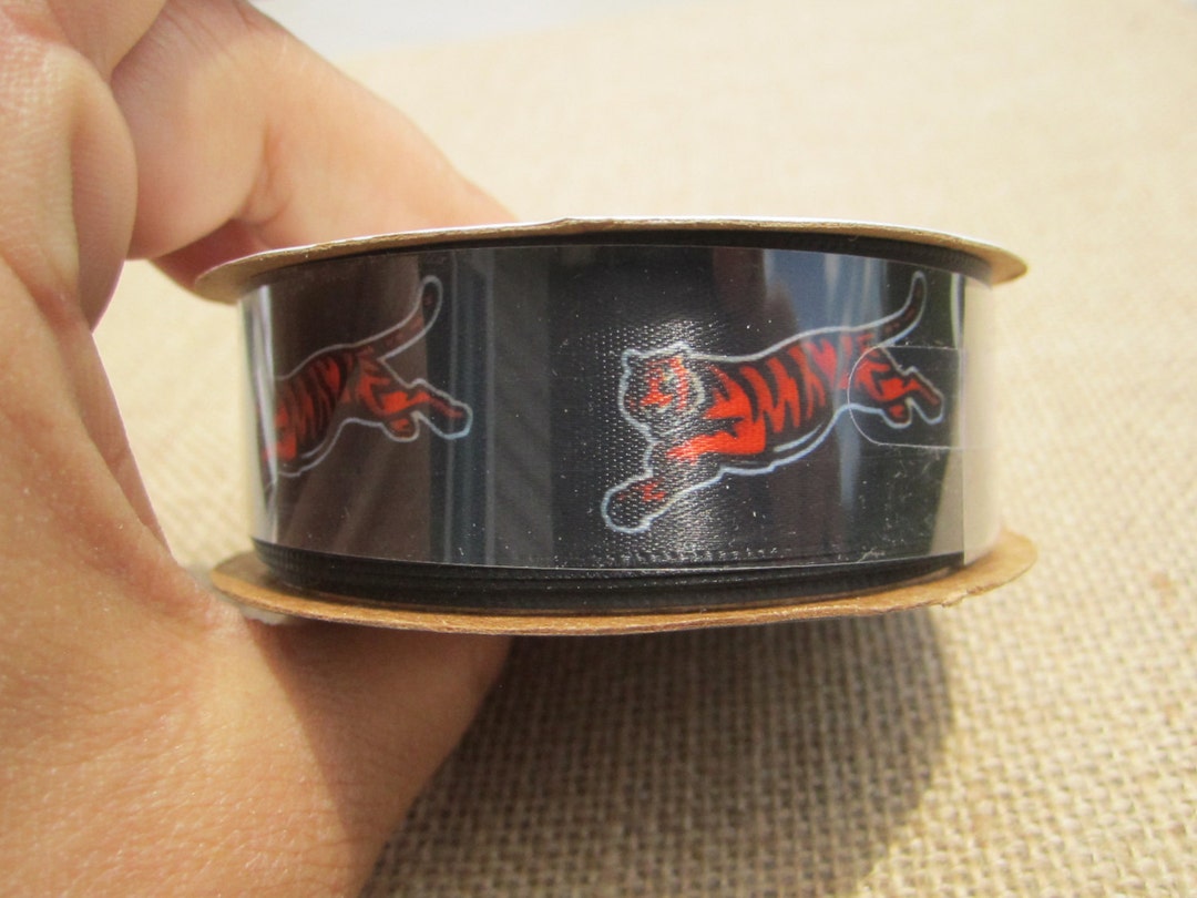 Cincinnati Bengals Ribbon 7/8" SATIN - Etsy