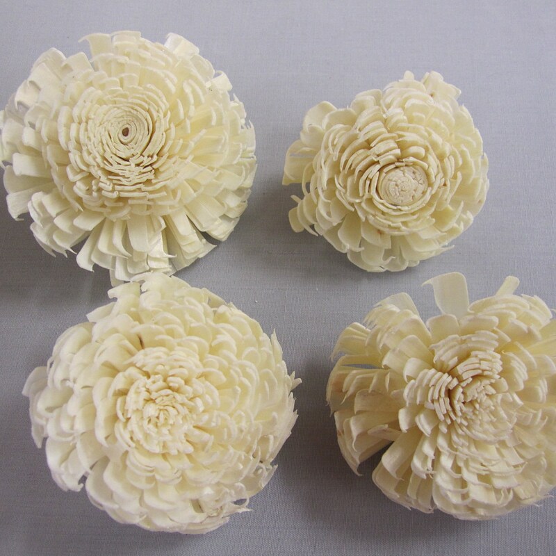 Tapioca Wood Flowers - Etsy