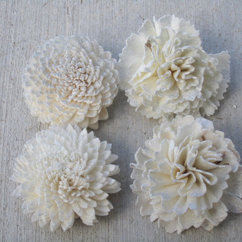 Tapioca Wood Flowers - Etsy
