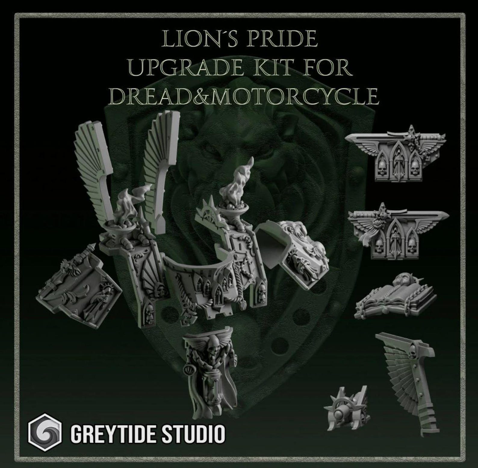 Lions Pride Core Set Greytide Studio - Etsy