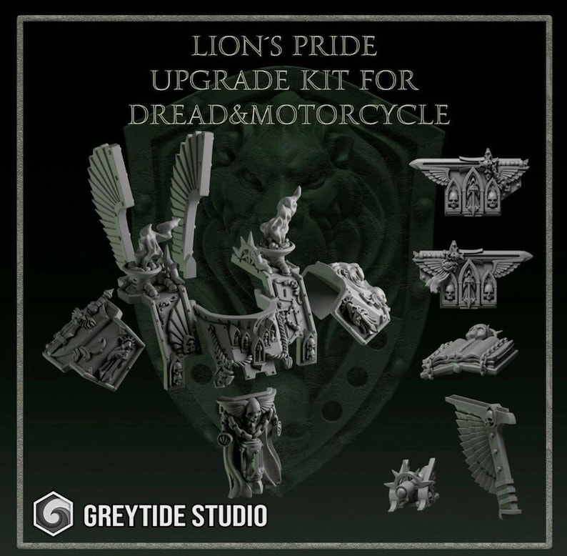 Lions Pride Core Set Greytide Studio - Etsy