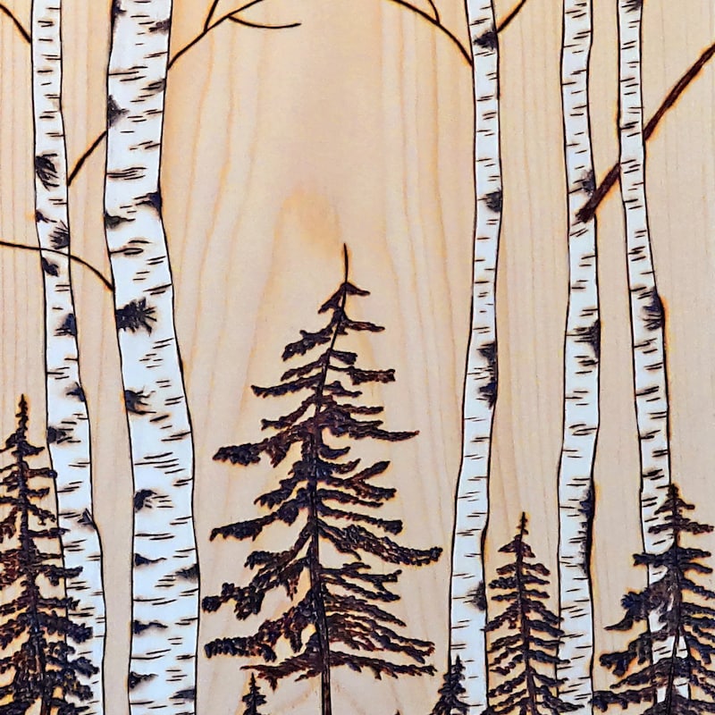 Pyrography Wall Art - Etsy
