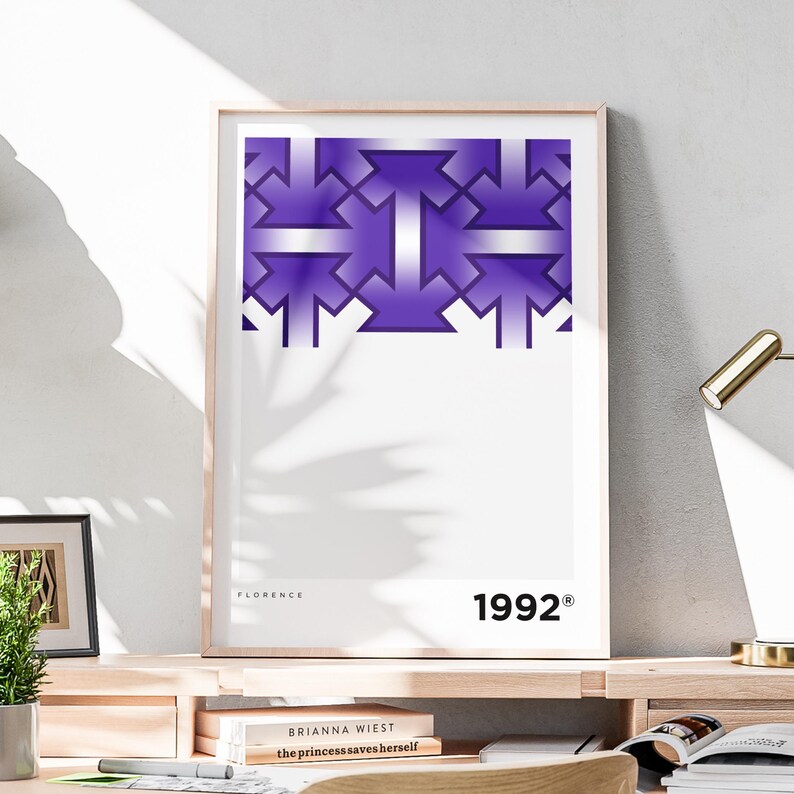 Florence Wall Art | Famous Places | Football Poster Print | Games Room ...