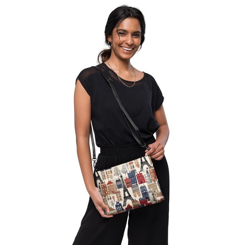 Parisian Chic Purse | French Eiffel Tower Handbag | Elegant Paris ...