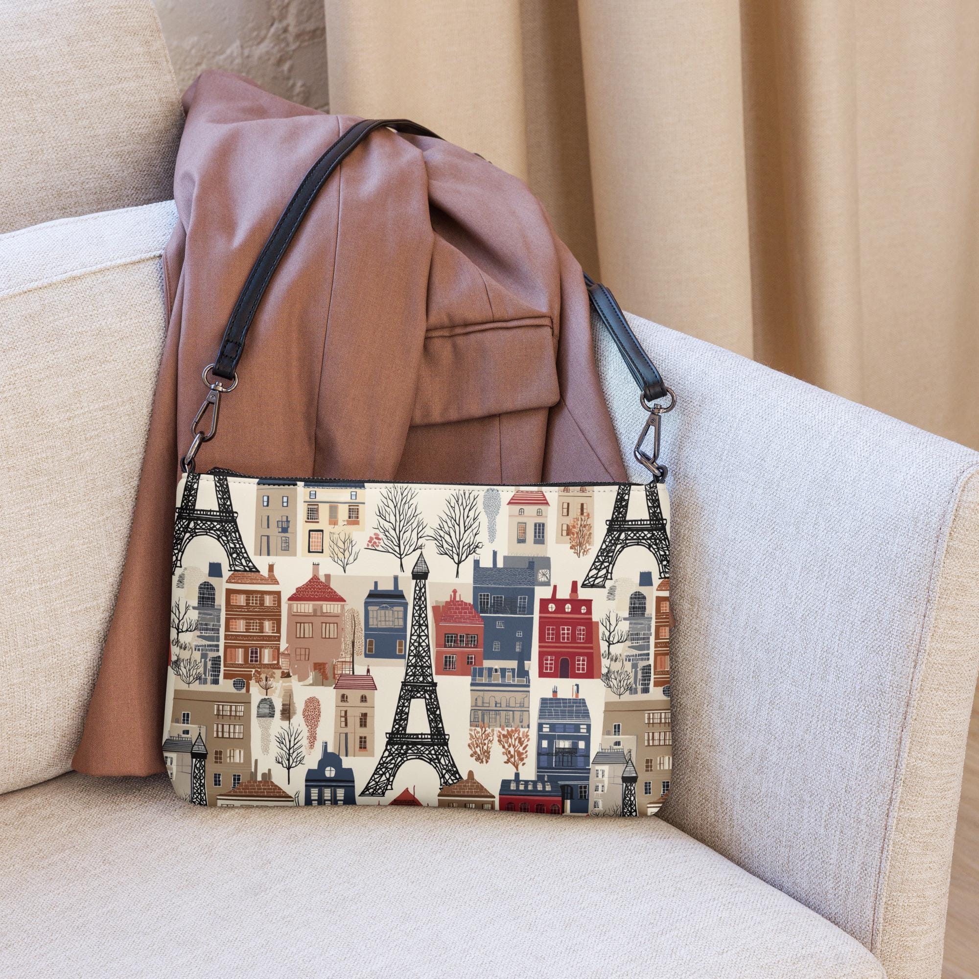 Parisian Chic Purse | French Eiffel Tower Handbag | Elegant Paris ...
