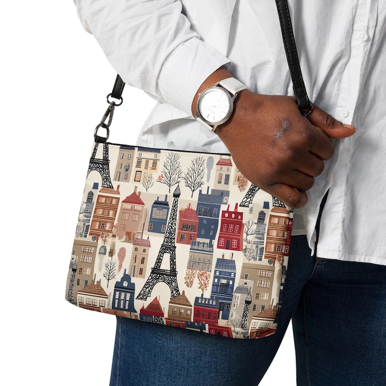 Parisian Chic Purse | French Eiffel Tower Handbag | Elegant Paris ...