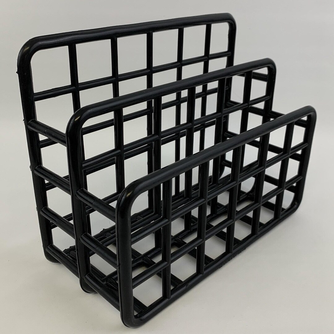 Vintage Yaffa Black 1980s Catch All Organizer Paper Desk Organizer - Etsy