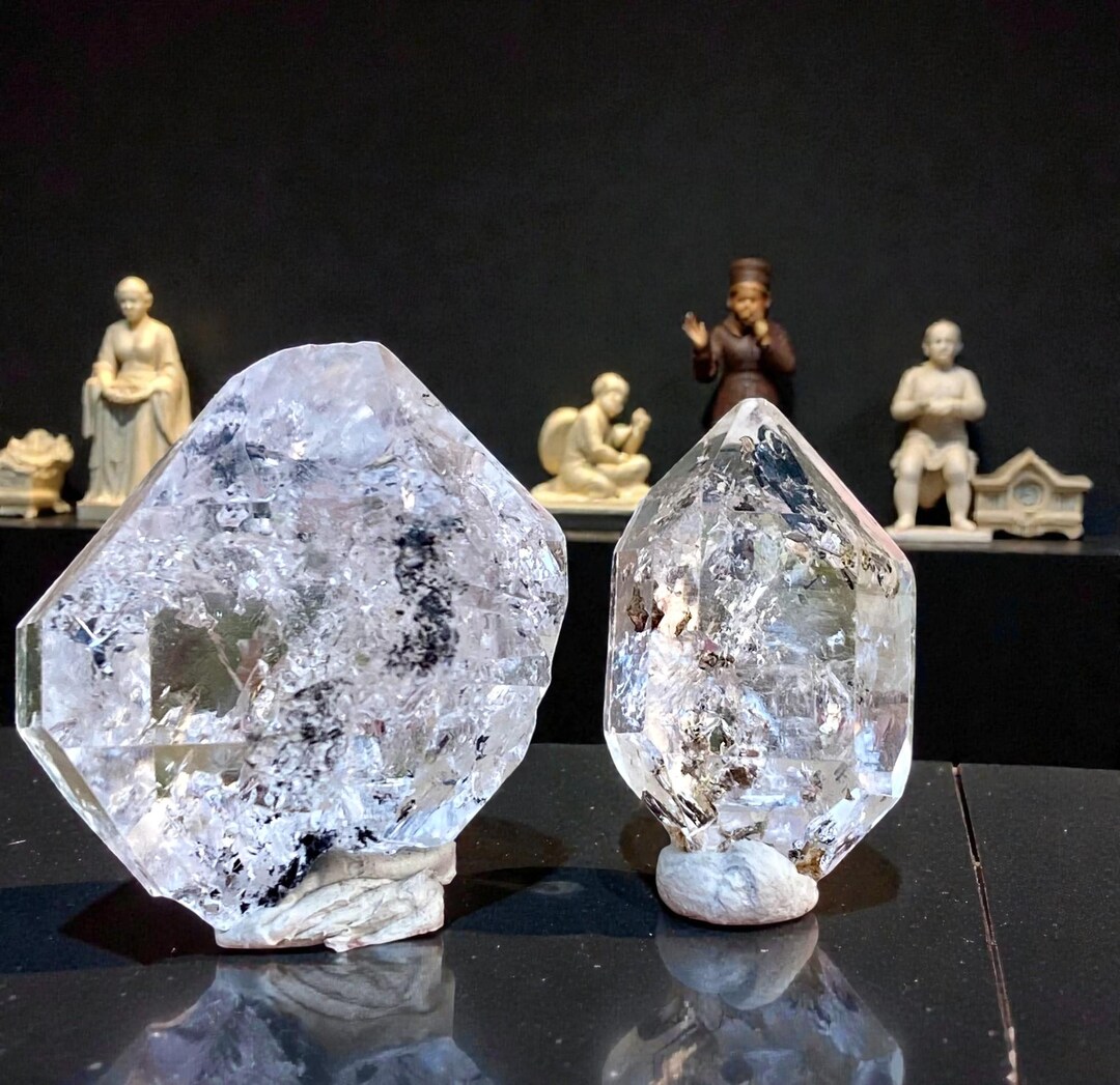 Terminated Herkimer Diamond Quartz Crystals - Raw Mineral Specimen ...