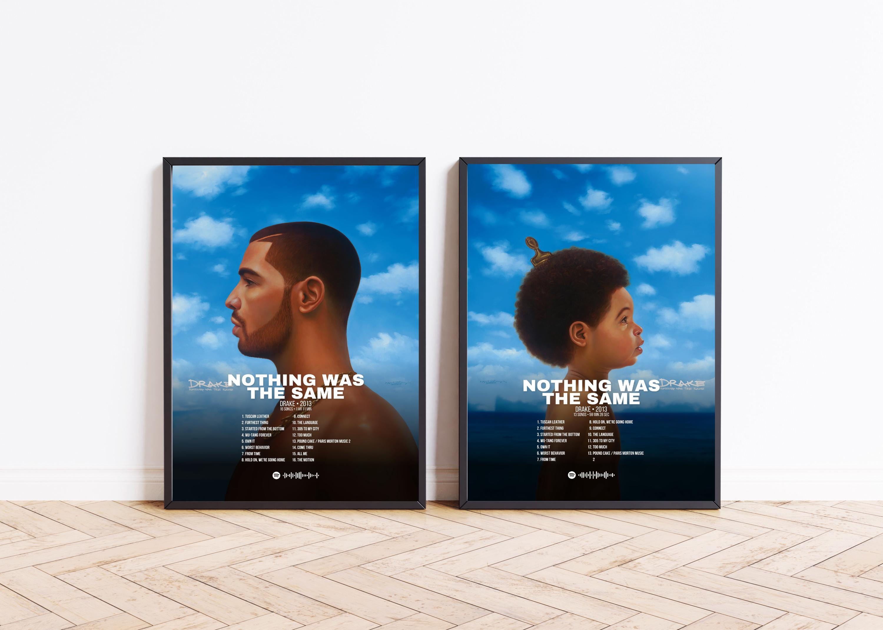 Drake Album Cover Posters, Music Wall Art, Rappers Posters, Music Fan ...
