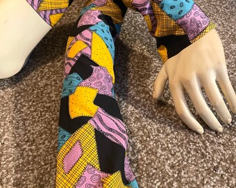 Sally Stitches Arm Warmer Gloves Nightmare Before Christmas , Halloween ...
