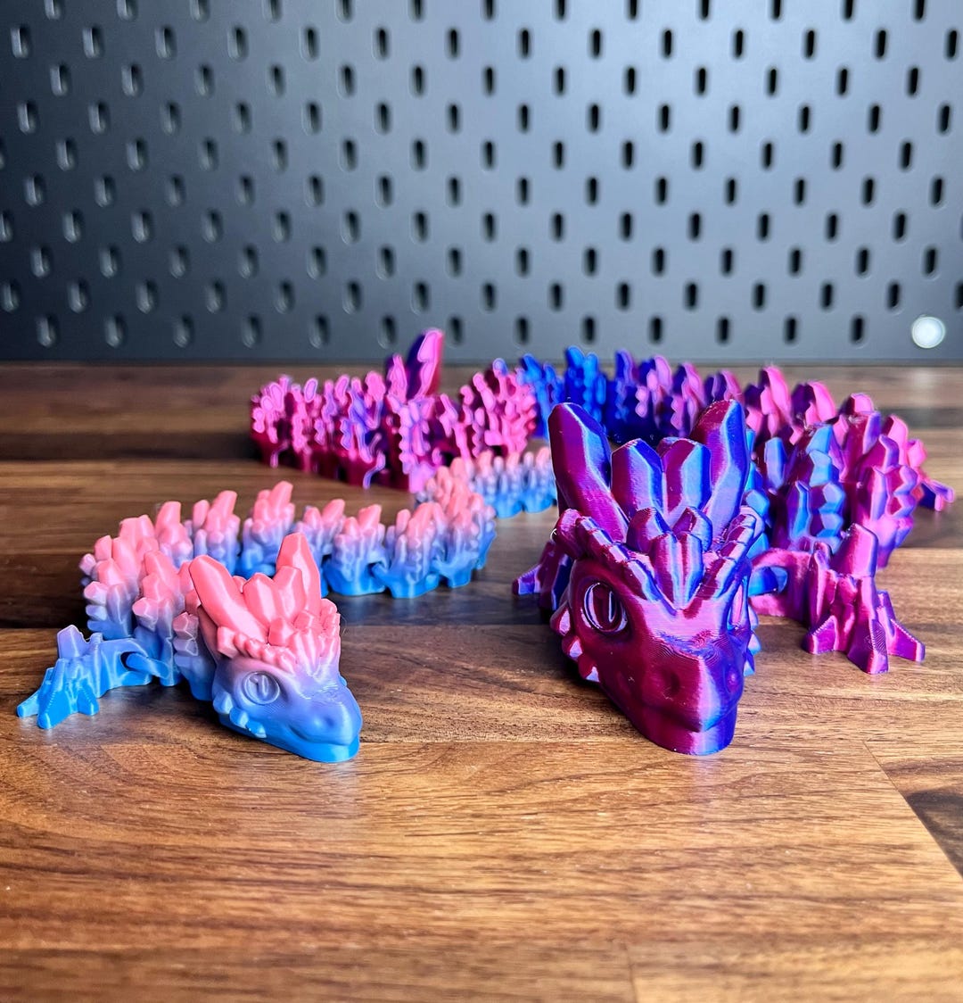 Articulated Stone Dragon: 3D Printed PLA Poseable Figure - Etsy