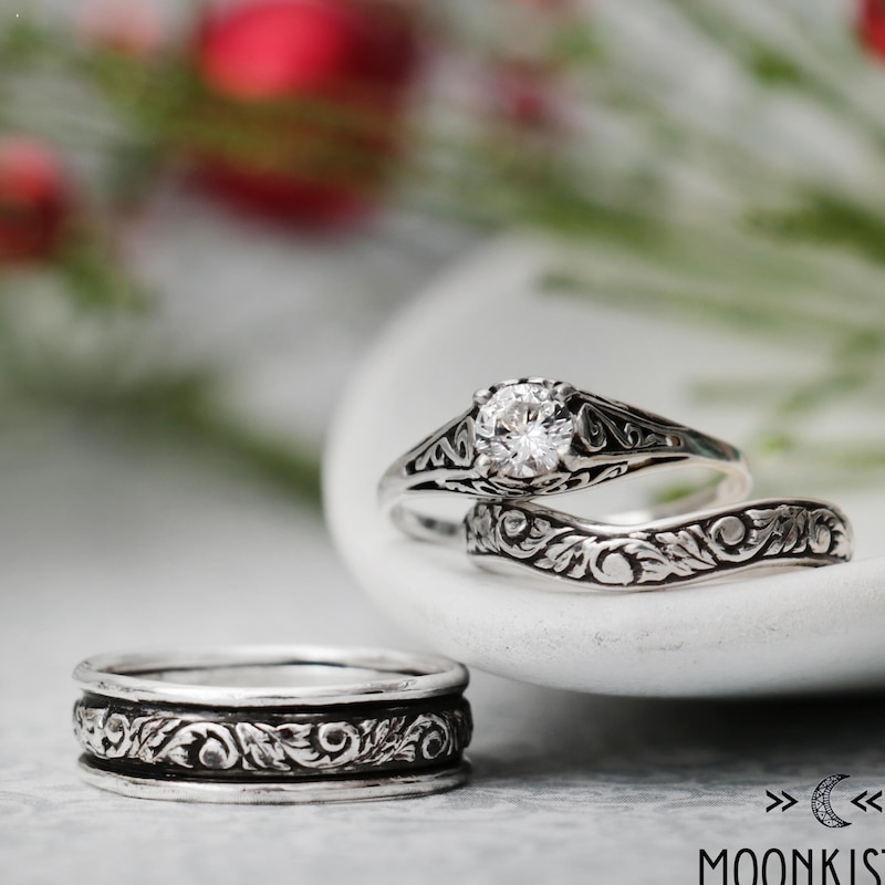 Vintage Wedding Ring - Etsy