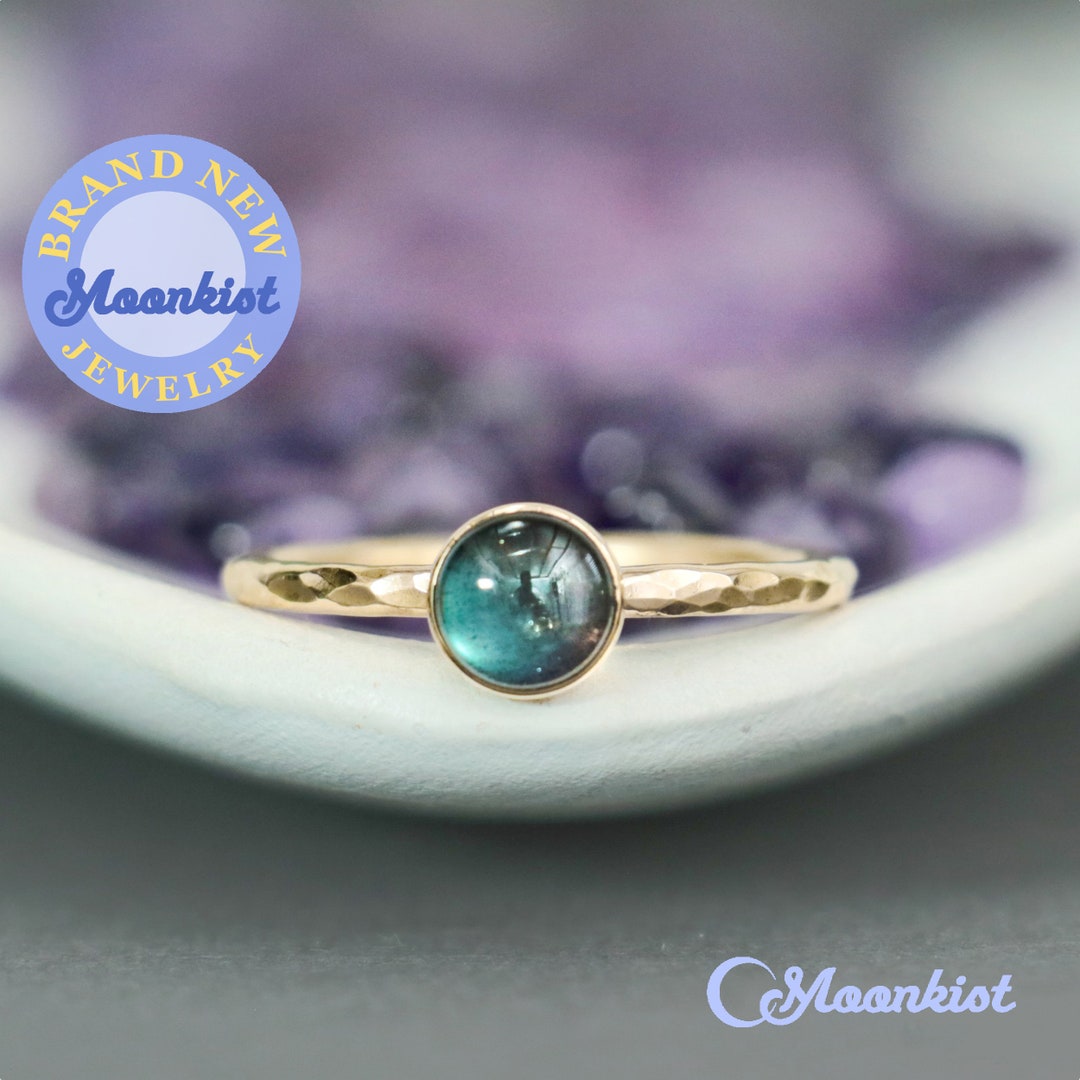 Rainbow Labradorite Ring, 14K Gold Filled Labradorite Promise Ring ...