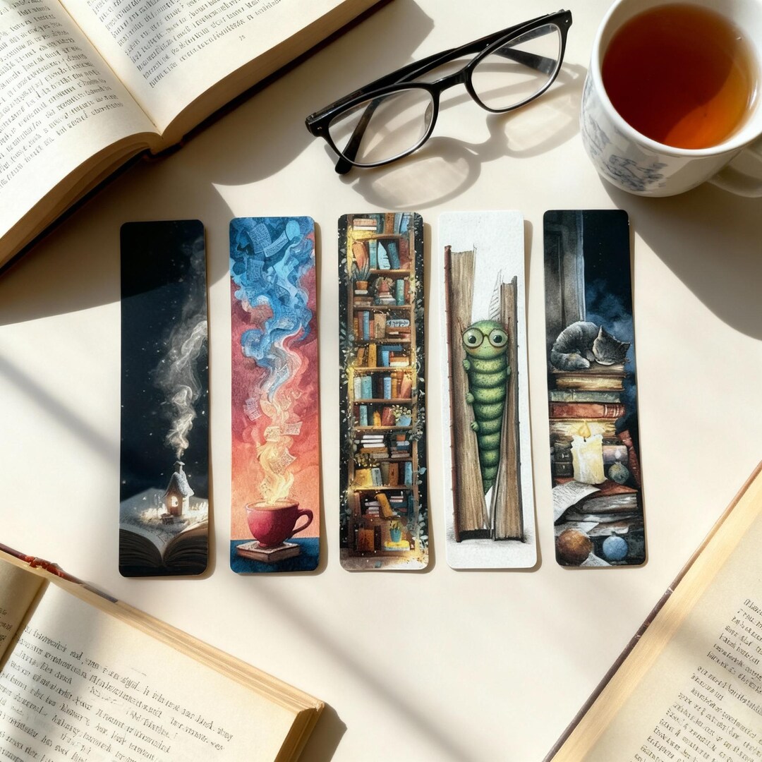 Bookworm Printable Bookmarks | Ready to Print | Reader Gift - Etsy