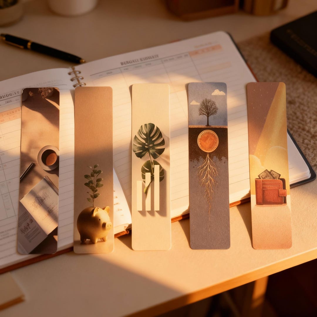 Finance Printable Bookmarks | Money and Budgeting | Ready to Print ...