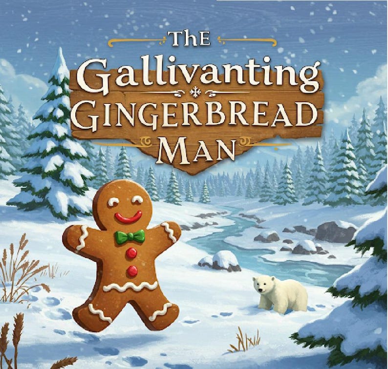 The Galivanting Gingerbread Man, a D&D 5E Digital Download One-shot ...