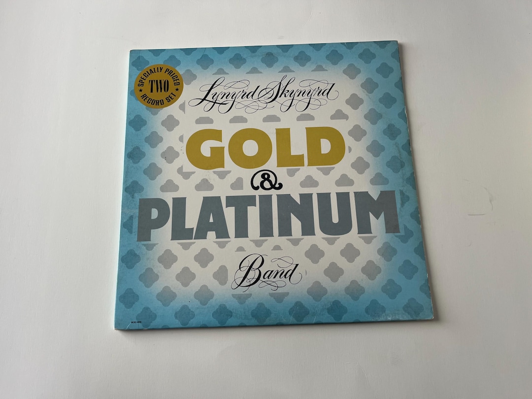 Lynyrd Skynyrd Band Gold & Platinum Vinyl Record LP MCA2-6898 (double Album) MCA Records 1983 - Etsy