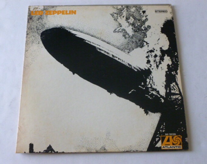 Led Zeppelin Vinyl Record LP SD 19126 ( Yellow Jacket Label) Atlantic ...