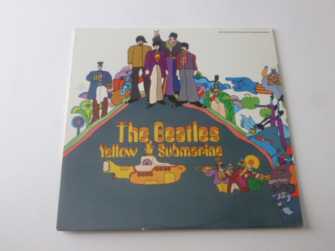 The Beatles Yellow Submarine Vinyl Record LP SW-153 Capitol Records ...