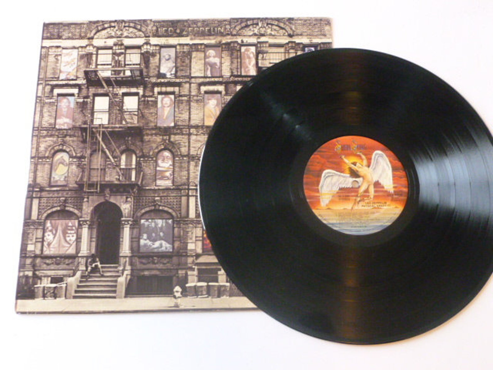 Led Zeppelin Physical Graffiti Vinyl Record LP SS 2 200 - Etsy