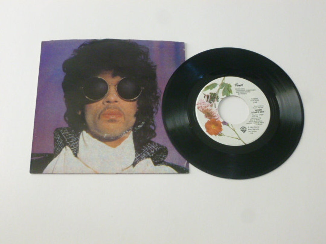 Prince When Doves Cry 45 Record 7 45rpm Record 7 292286 Warner