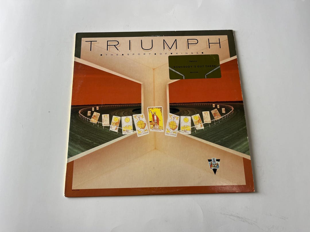 Triumph the Sport of Kings Vinyl Record LP MCA-5786 MCA Records 1986 ...