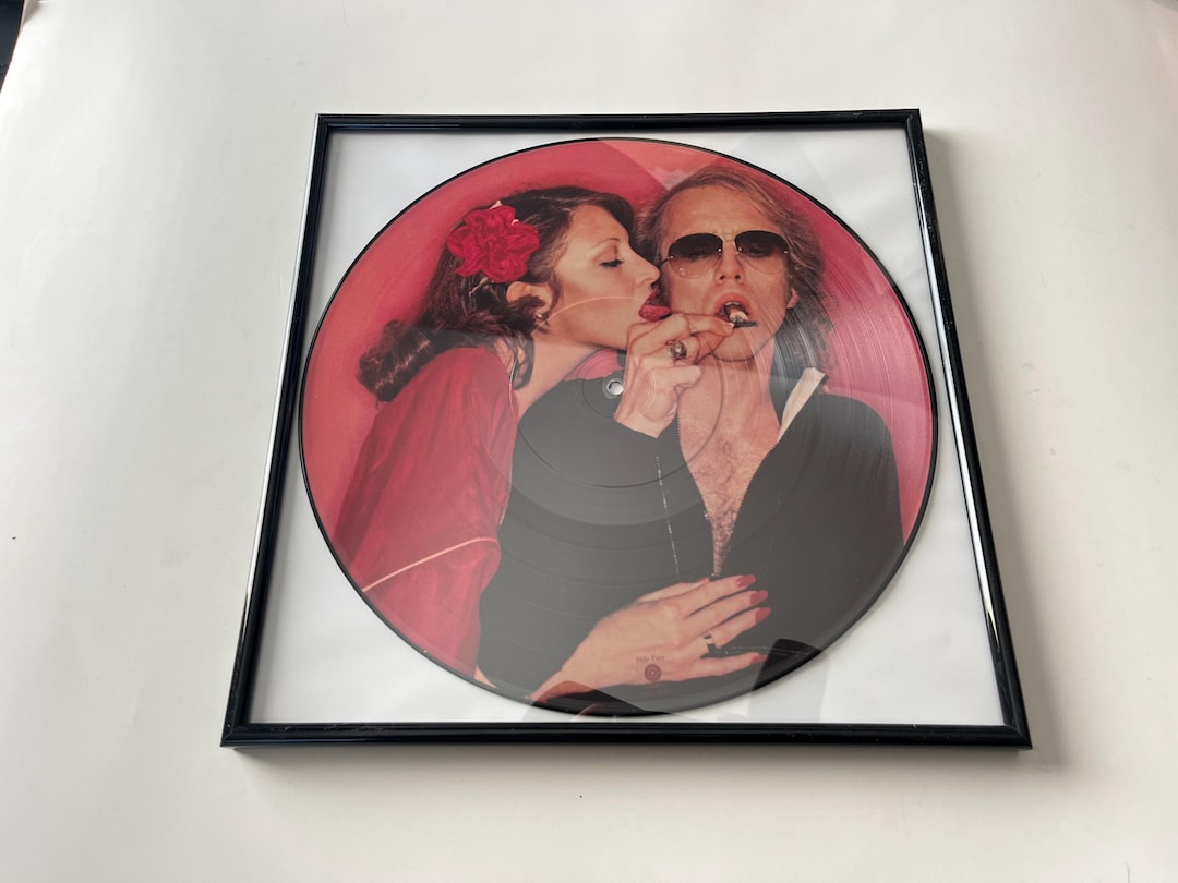 Bob Welch French Kiss Picture Disc in Black Frame - 1977 Capitol ...