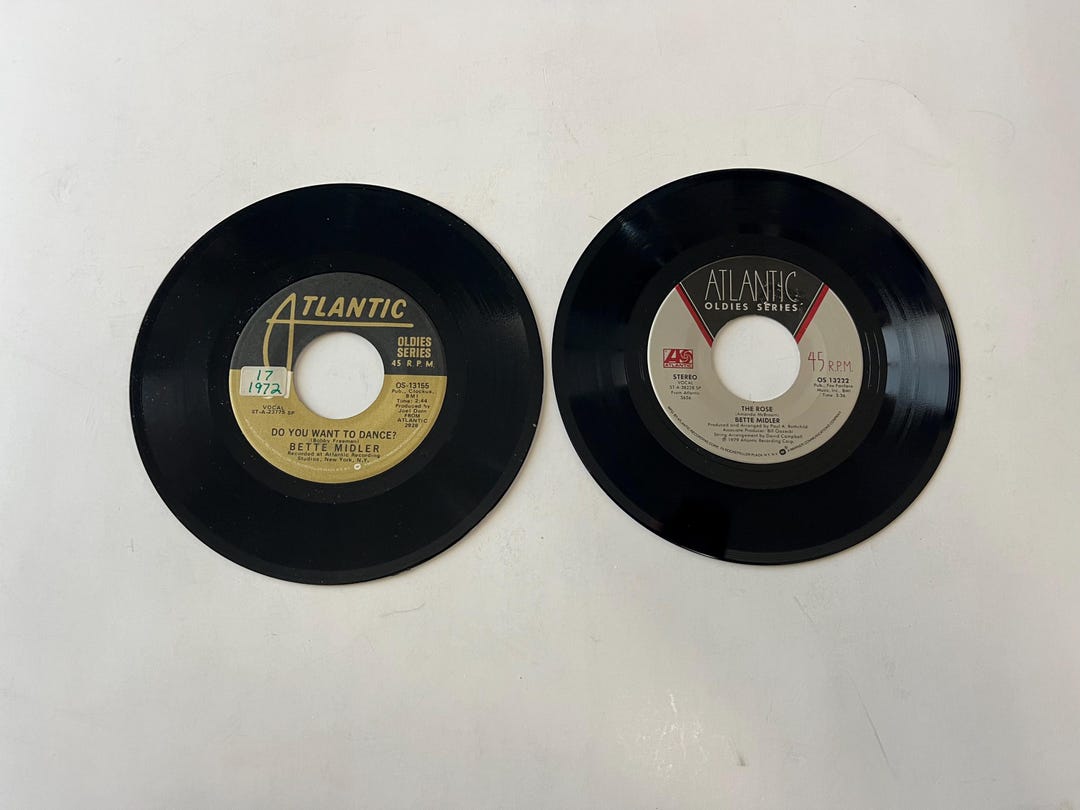 Bette Midler the Rose - Boogie Woogie Bugle Boy Lot of 2 Assorted 45rpm ...