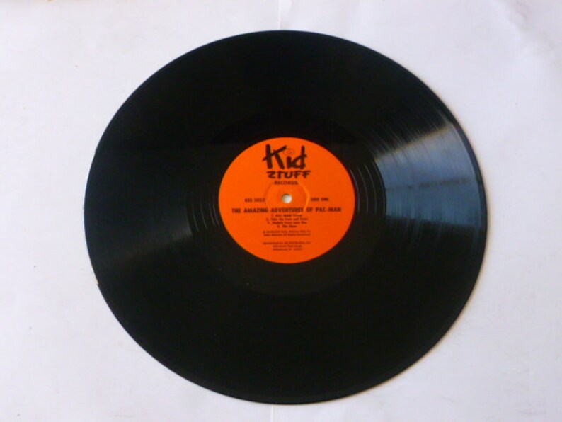The Amazing Adventures of Pac-man Vinyl Record LP KSS 5023 Kid - Etsy
